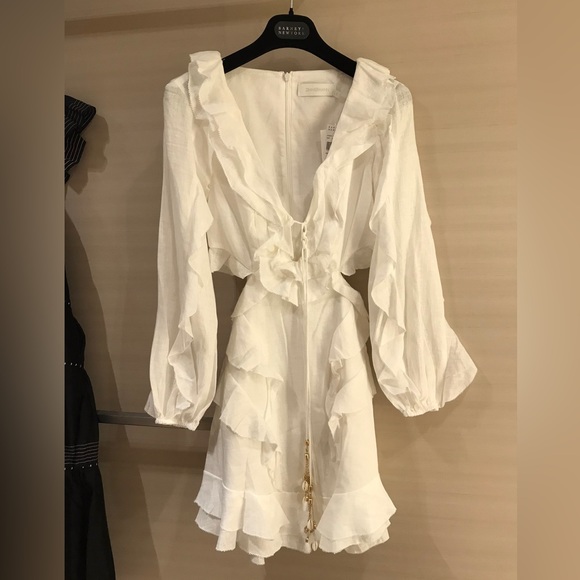 Zimmermann | Dresses | Zimmermann White Dress | Poshmark